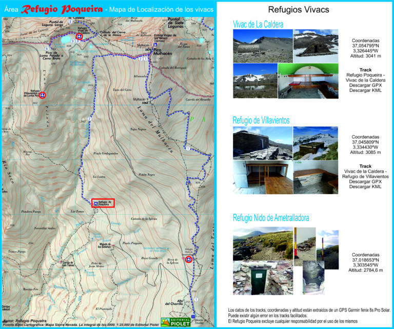 Cierre Temporal del Refugio – Vivacs de la zona « Refugio Poqueira ...